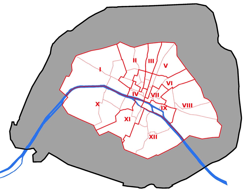 About Arrondissements districts and snail shell layout of Paris | Paris ...